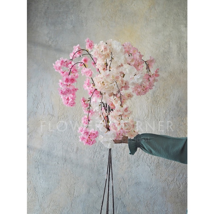 Jual (JTTOP) BUNGA ARTIFICIAL SAKURA MEIHUA JUNTAI (B24007) | Shopee ...