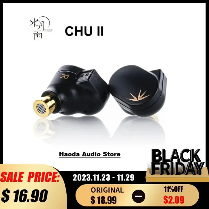 Jual MOONDROP CHU II chu 2 chu2 High Performance Dynamic Driver IEMs ...