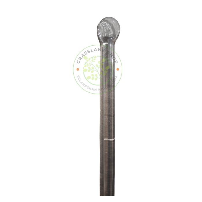 Jual JTTOP" BATANG PENGADUK SPATULA KACA LABORATORIUM GLASS ROD STIRRER ...