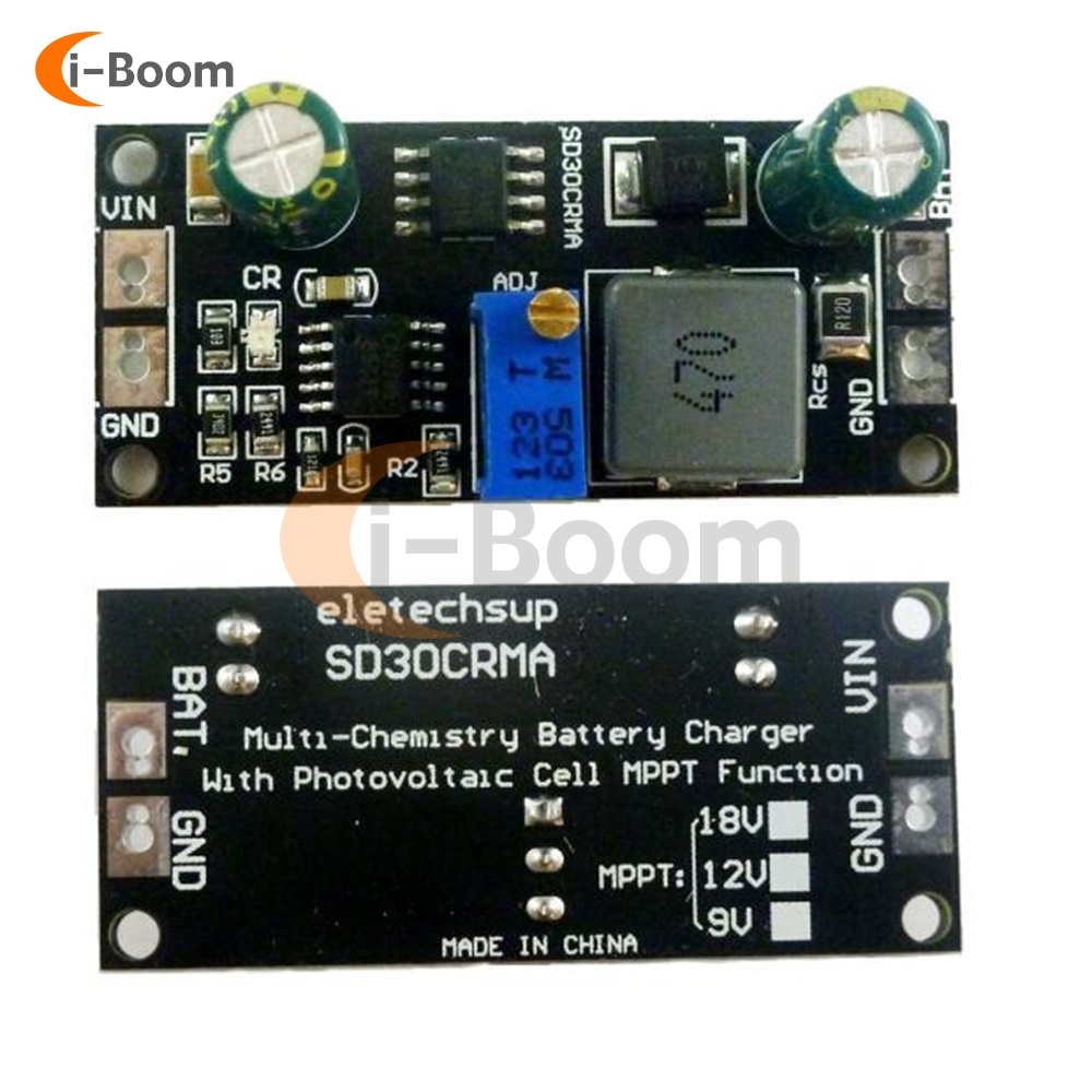 Jual Solar Charge Controller Board MPPT 1A Lithium ion titanate battery ...