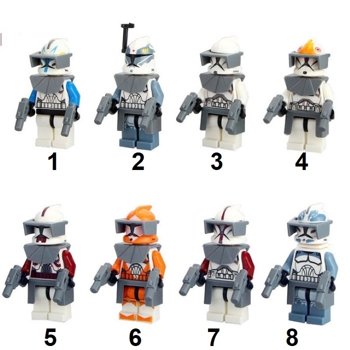 Jual Star Wars Clone Trooper Arc Pilot Rex Commander Clone Wars Action ...