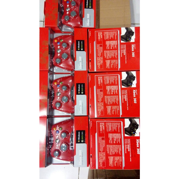 Jual STIK PC XBOX 360 KABEL WIRED MICROSOFT STICK /JOYSTIK /CONTROLER ...
