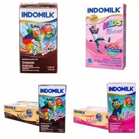 Jual INDOMILK KIDS SUSU UHT KOTAK 115 ML 1 DUS ISI 40 PCS | Shopee Indonesia