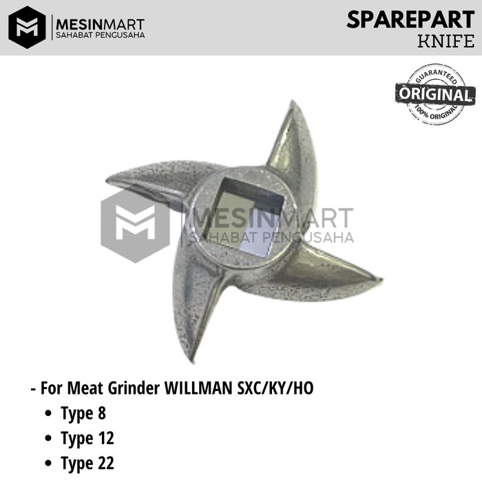 Jual SPARE PART MATA PISAU GILING DAGING/ KNIFE FOR MEAT GRINDER SXC 8 ...
