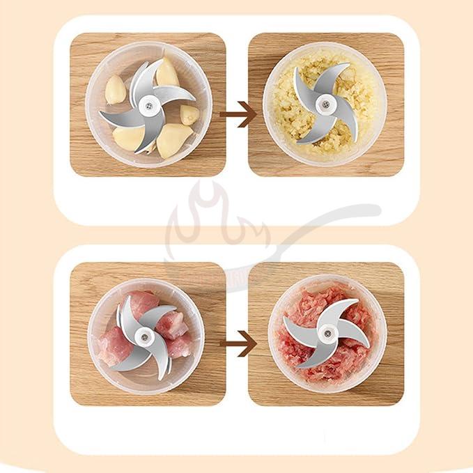 Jual Mini Chopper Blender/Portable Gilingan Mini Bumbu Dan Daging ...