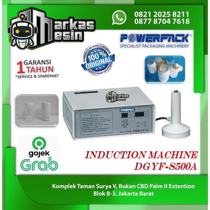 Jual (Good) Induction Sealer Machine Mesin Segel Induksi DGYF-S500A ...