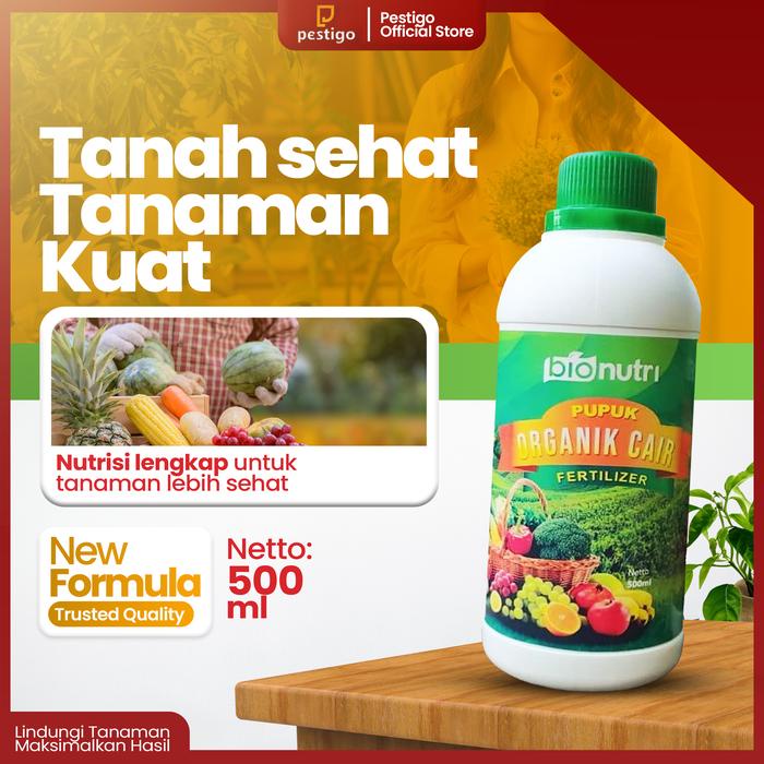Jual Pupuk Organik Cair (POC) Buah Anggur Mangga Jeruk dan Bunga Biomor 500ml | Shopee Indonesia