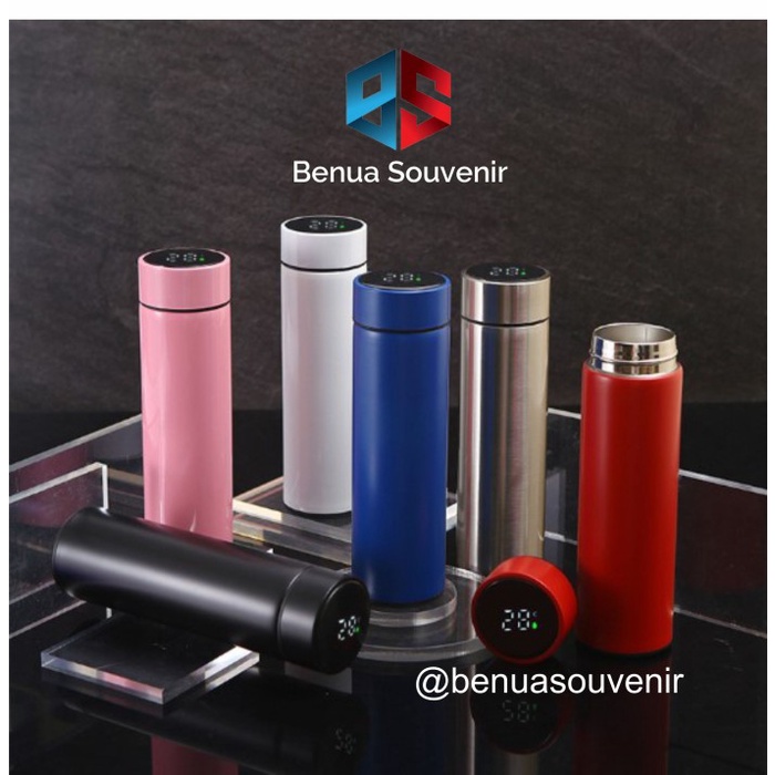 Jual Yuk- Termos Suhu LED temperatur Tumbler Sakura Polos 500ml ...