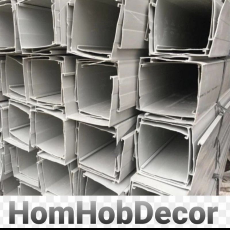 Jual Talang Kotak PVC Talang Air U 4inch | Shopee Indonesia