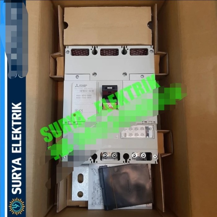 Jual MCCB NFB BREAKER MITSUBISHI NF 800 SEW NF800-SEW 800A 800 A Amper 3P | Shopee Indonesia