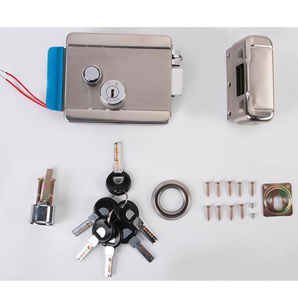 Jual Electric Lock Electronic Door Lock For Video Intercom Doorbell ...