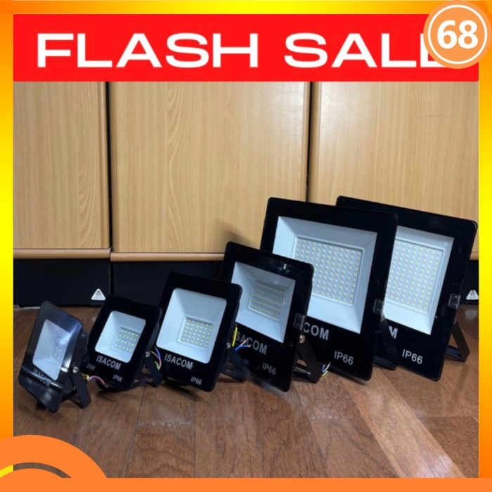 Jual lampu sorot led smd 10w 20w 30w 50w 100w 200w led flood light tembak | Shopee Indonesia