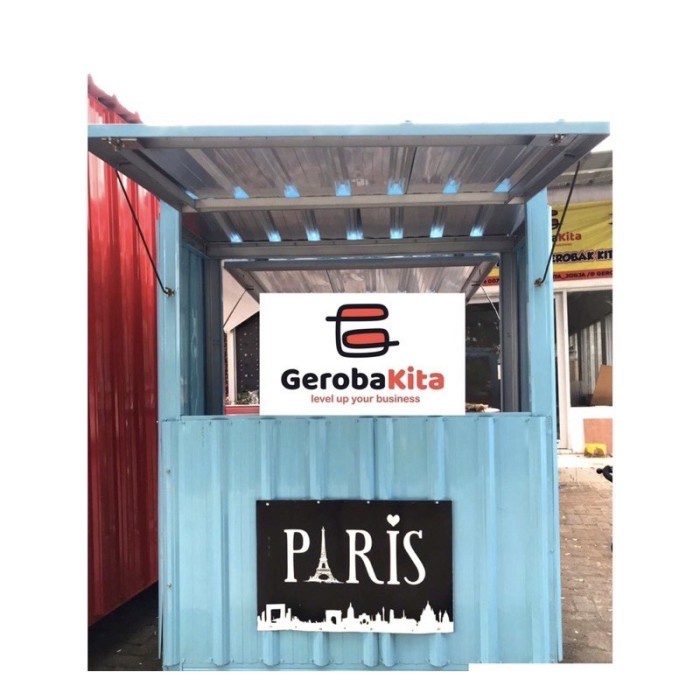 Jual Booth container termurah / gerobak container / booth container ...