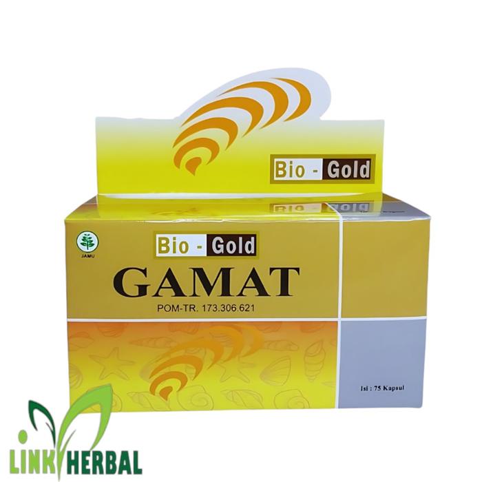Jual Bio-Gold GAMAT Isi 75 Kapsul Original I Kapsul Gamat Emas Ekstrak ...