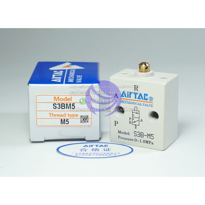 Jual Airtac S3B-M5 Control Valve Airtac S3BM5 | Shopee Indonesia