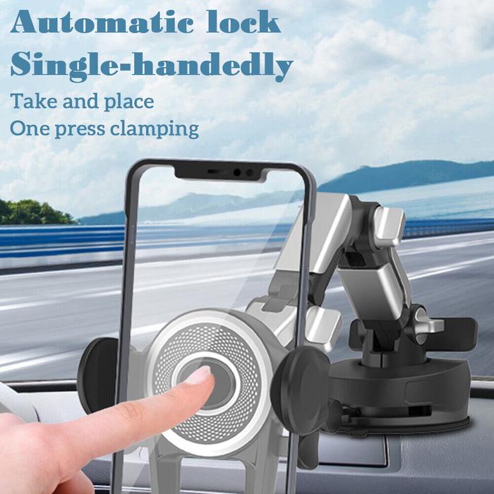 Jual Dudukan Hp Car Phone Holder Dashboard Switch Lock - S608 Handphone ...