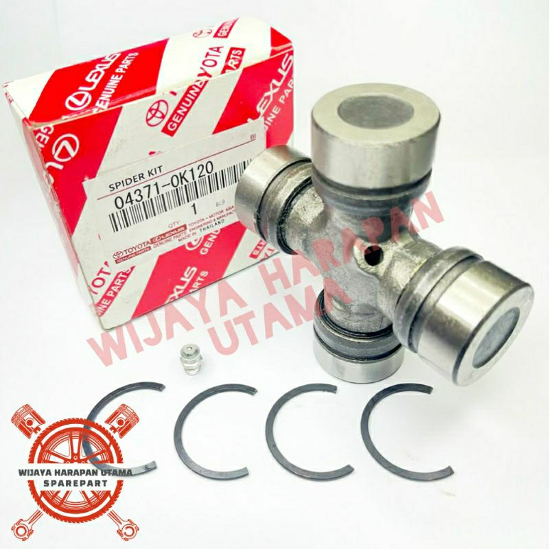Jual Cross Joint Kopel Spider Kit Innova Reborn Hilux Revo 2GD Original ...