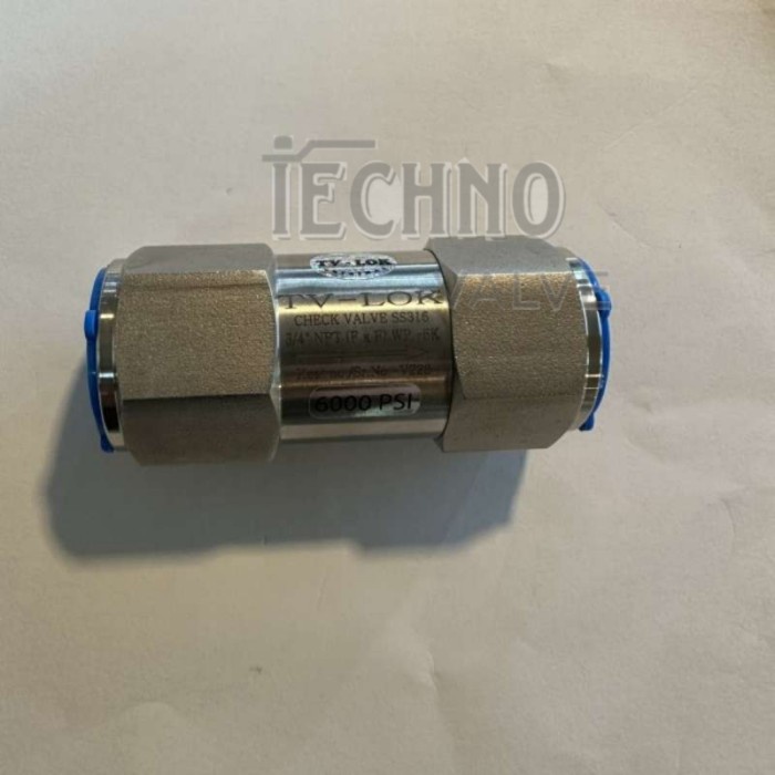 Jual (Expert) CHECK VALVE CLASS 6000PSI STAINLESS STEEL SS316 NPT SIZE ...