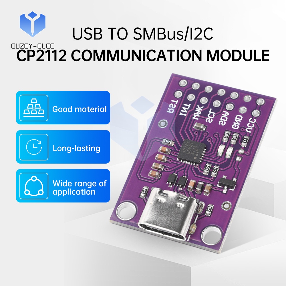 Jual CP2112 Module USB to SMBus Bridge Controller USB to I2C Communication Module USB2.0 High ...