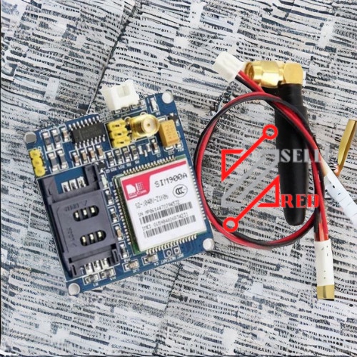 Jual SIM900A MINI V4 Wireless Data Transmission Module GSM GPRS Board ...