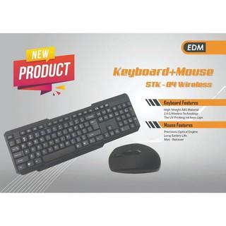 Jual Keyboard mouse m-tech wireless 2.4ghz combo bundle membrane ...