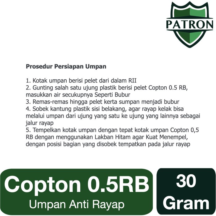 Jual Copton 0.5RB - Isian Umpan Pembasmi Koloni Rayap - Sentricon - 30 ...