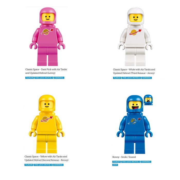 Jual Lego Minifigure The Lego Movie 2 Benny, Lenny, Kenny, Jenny ...