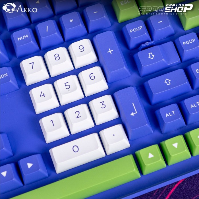 Jual [Expert] Akko Periwinkle Very Peri Keycap Set 197 key ASA - Keycap ...