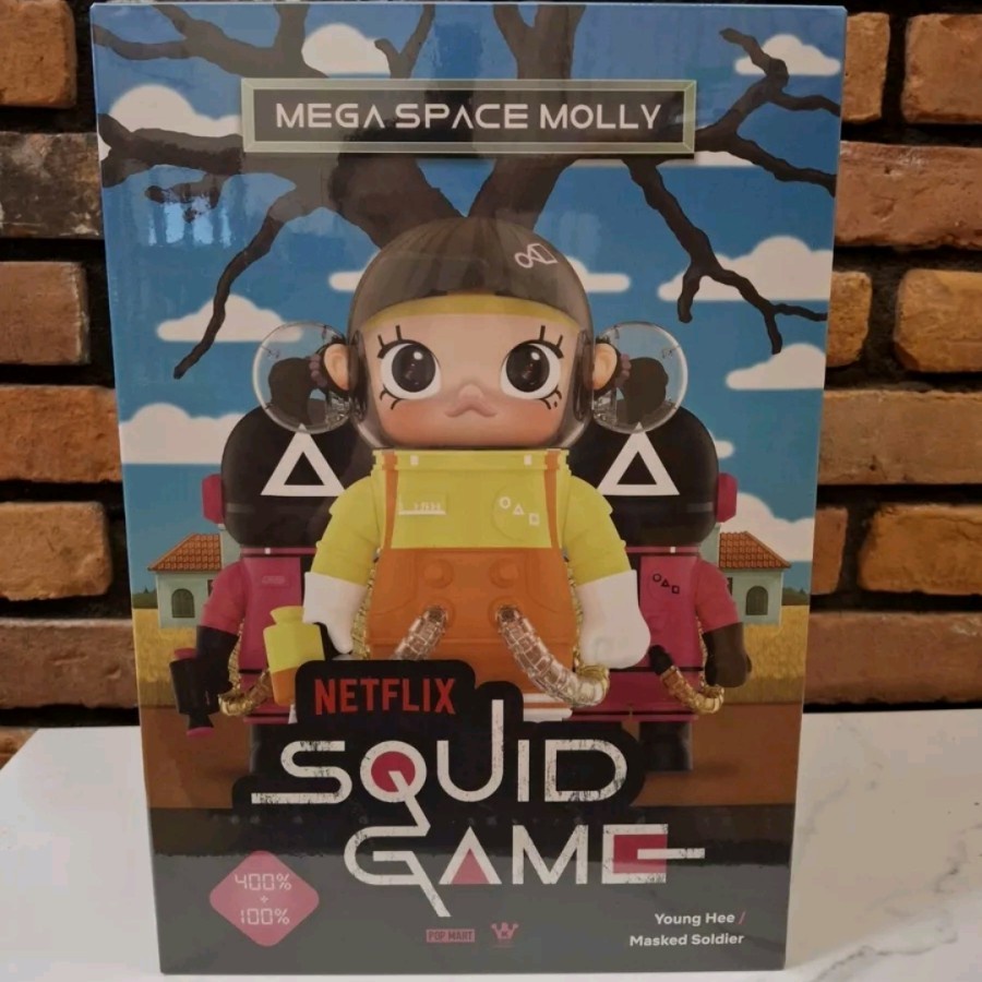 Jual SALE !!! MEGA SPACE MOLLY SQUID GAME 400% + 100% SET FIGURE POP ...