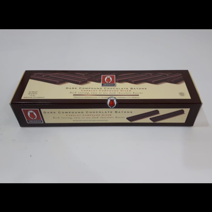 Jual Cokelat Stick Batonn Tulip / Dark Compound Chocolate Batonns Tulip ...