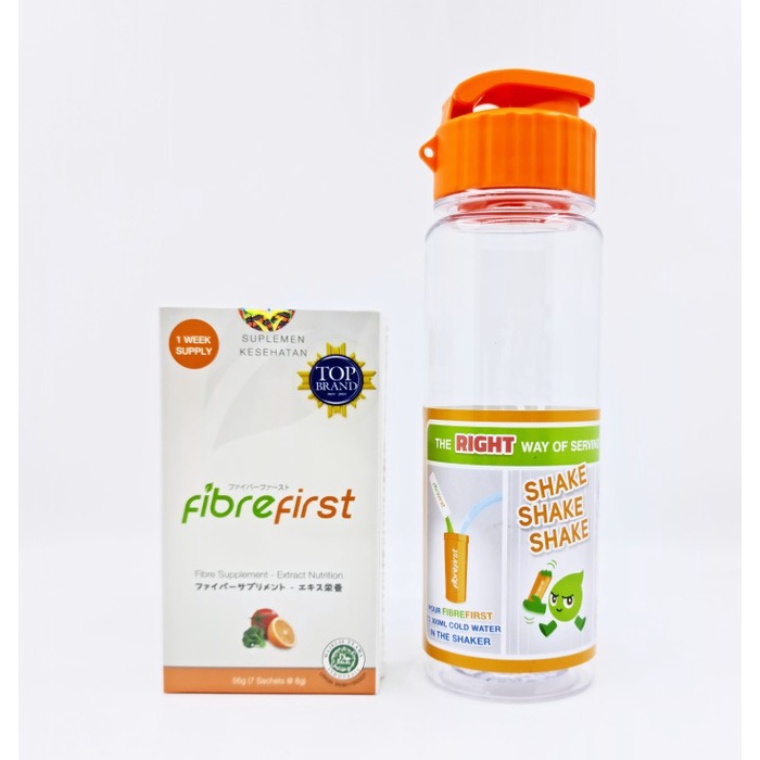 Jual FibreFirst 7 sachet 56 grams 1 week supply Fiber Fibre First 15 ...