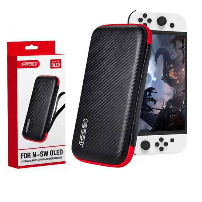 Jual PROMO PGTECH STORAGE & PROTECTIVE FOR NINTENDO SWITCH V1 V2 OLED CONSOLE READY | Shopee ...
