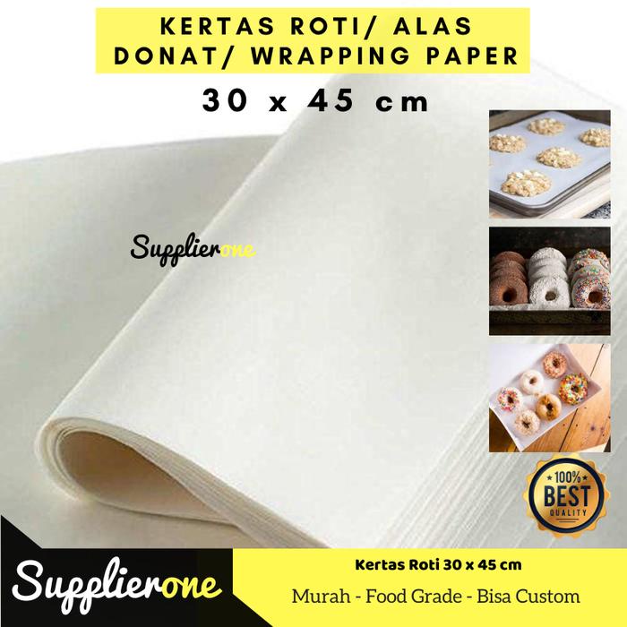 Jual ada- Kertas Kue / Kertas Roti / Alas Donat / Kertas Roti John ...