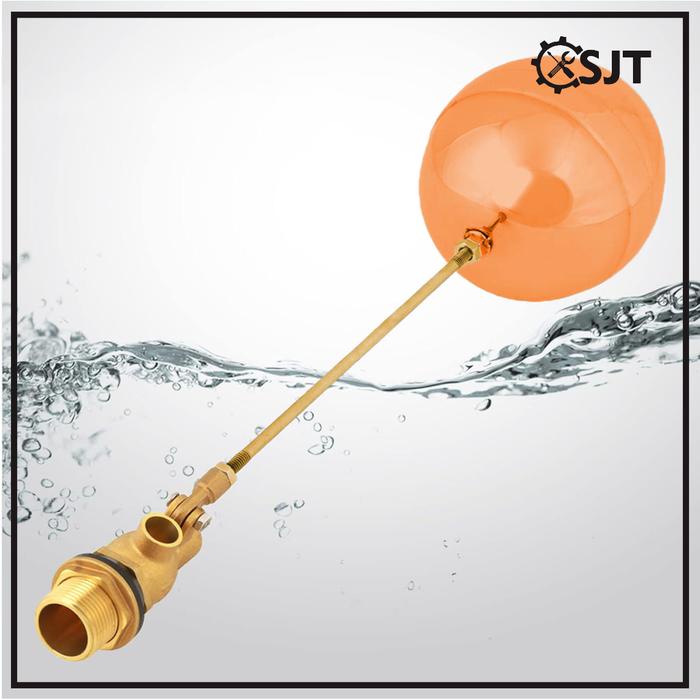 Jual Pelampung Kuningan 1/2" 3/4" Inchi Bola Pelampung Toren Floating ...