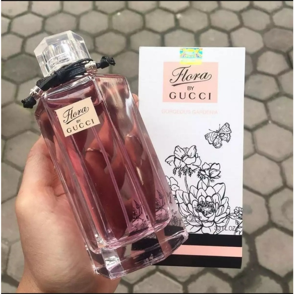 Jual PROMO!! Gucci Flora By Gucci Gorgeous Gardenia Ukuran 100mL Parfum ...