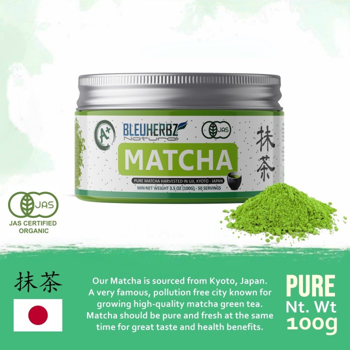 Jual Pure Matcha Powder - Japan Matcha Original Bubuk Premium Bulk ...