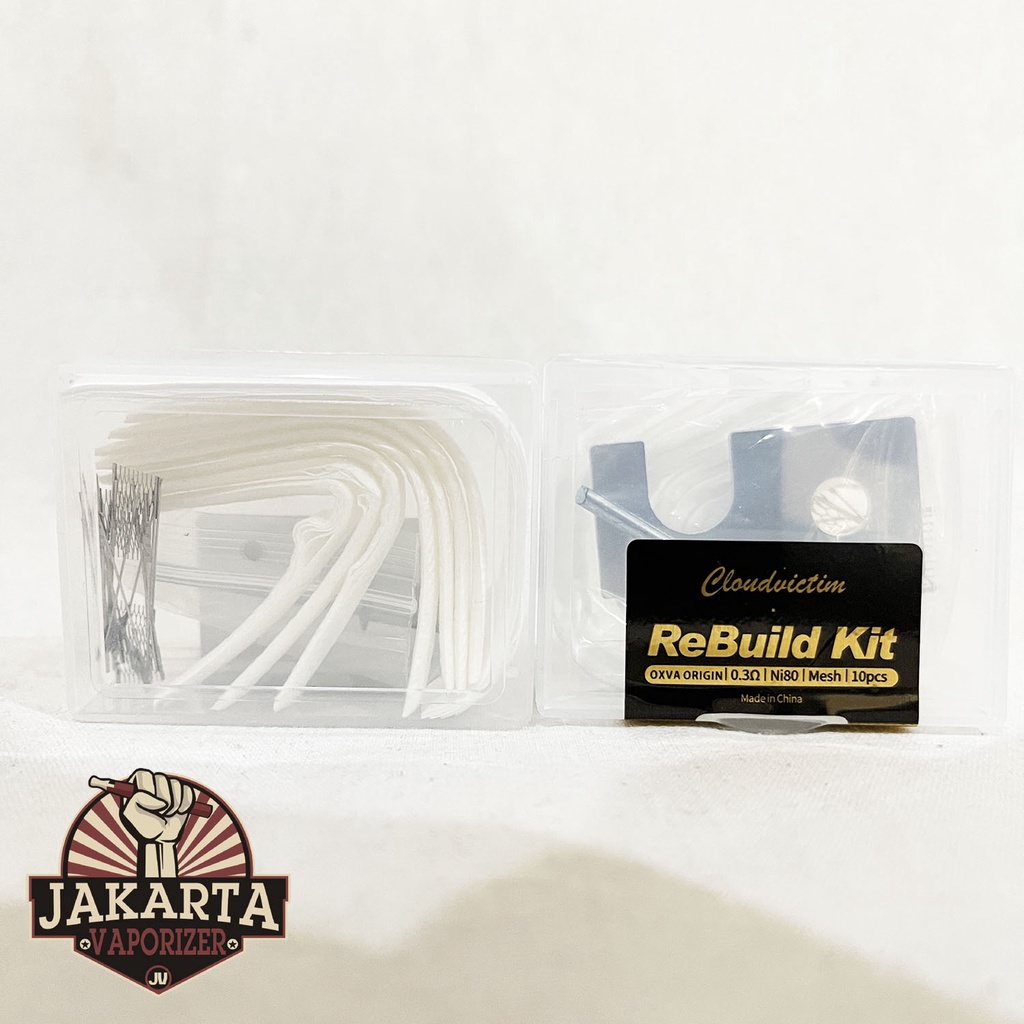 Jual [CV] CV RBK OXVA ORIGIN 0.3 OHM CLOUD VICTIM RBK REBUILD KIT ...