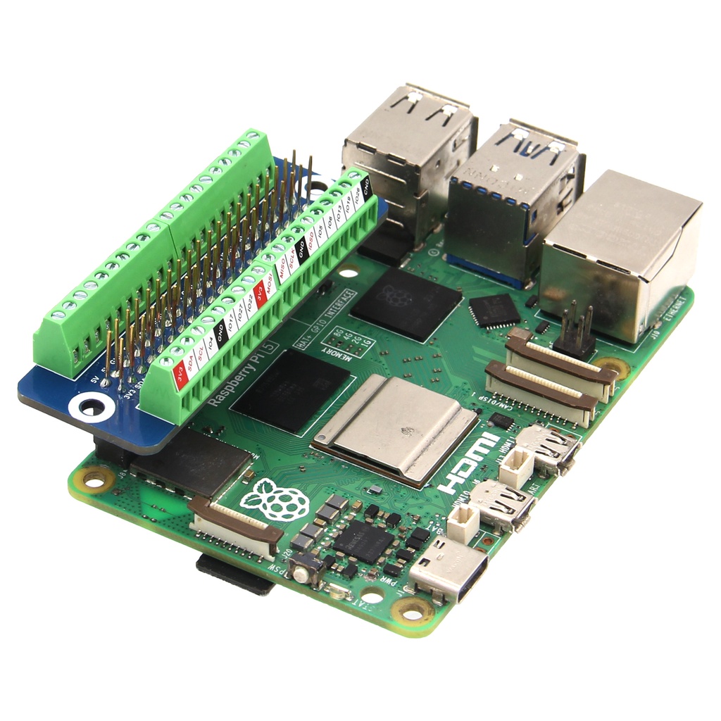 Jual BARU GPIO Terminal Block Breakout Board for Raspberry Pi 4/ Zero 2W | Shopee Indonesia