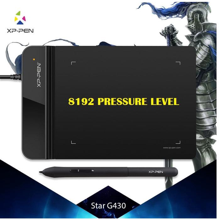 Jual XP PEN STAR G430 DRAWING PEN TABLET GARANSI 2 TAHUN | Shopee Indonesia