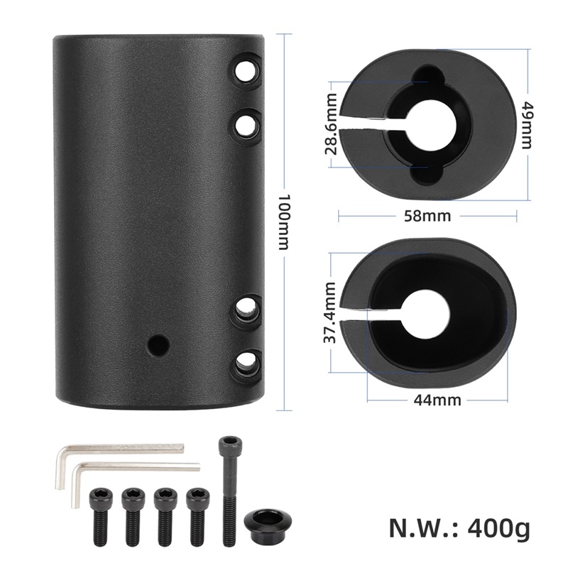 Jual LDHL MAX G30 Folding Pole Fixed Protection Base for Ninebot G30D ...