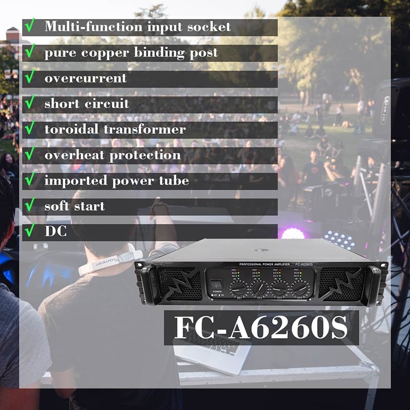 Jual SHUOYI Power Amplifier Professional 2 Channels Speaker 15 Inch 900W - FC-A2900 | Shopee ...