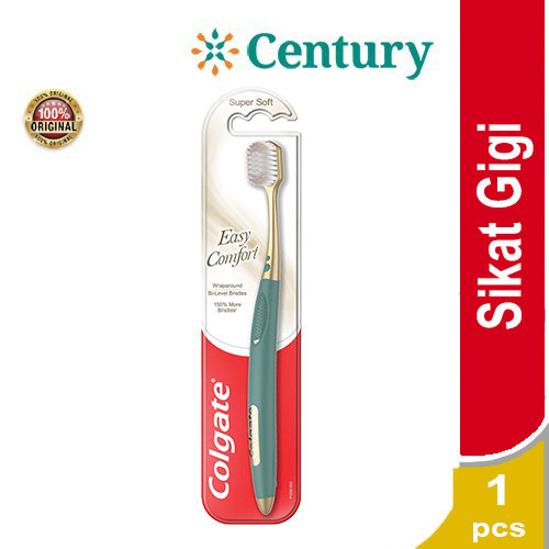 Jual COLGATE TOOTHBRUSH EASY COMFORT SUPER SOFT 1'2 / PERAWATAN GIGI ...