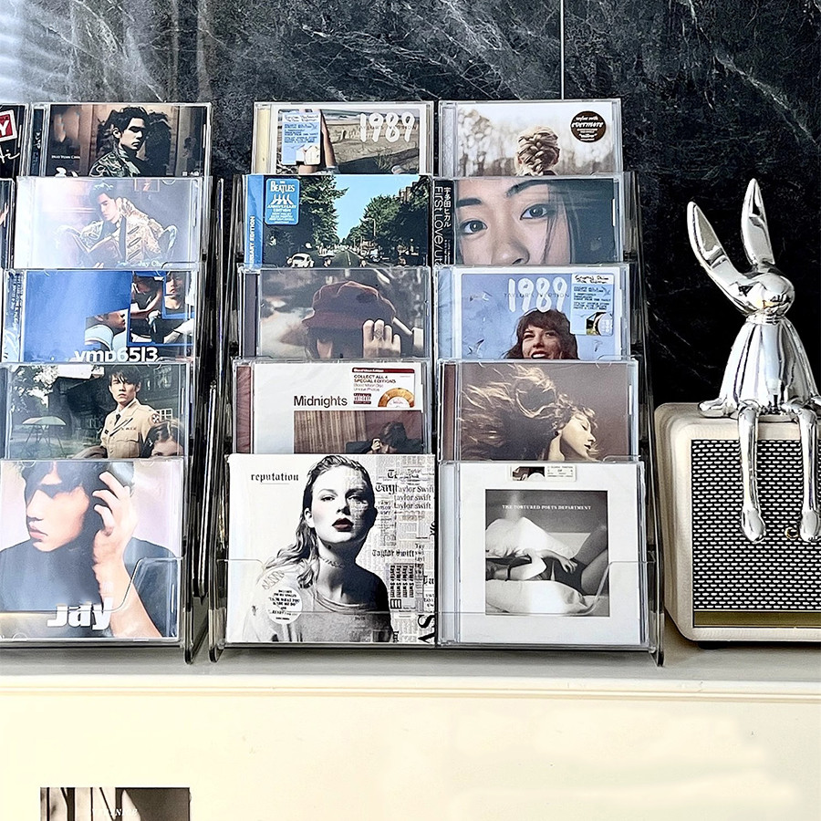 Jual CD rack, album storage box, vinyl record, mini disc collection ...