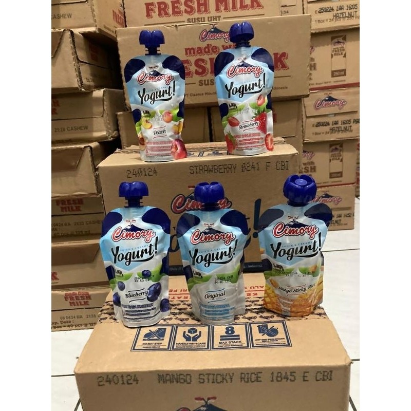 Jual 1 Dus Cimory Yogurt Squeeze Varian Lengkap 120 gram ( 1 Karton isi 24 Pc) Semua Ekspedisi ...