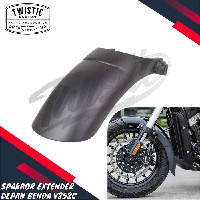 Jual Fender Spakbor Extender Depan Extension Anti Nyiprat Motor Keeway ...