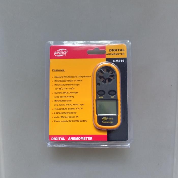 Jual Masih Ready Digital Anemometer/ Alat Ukur Kecepatan Angin ...