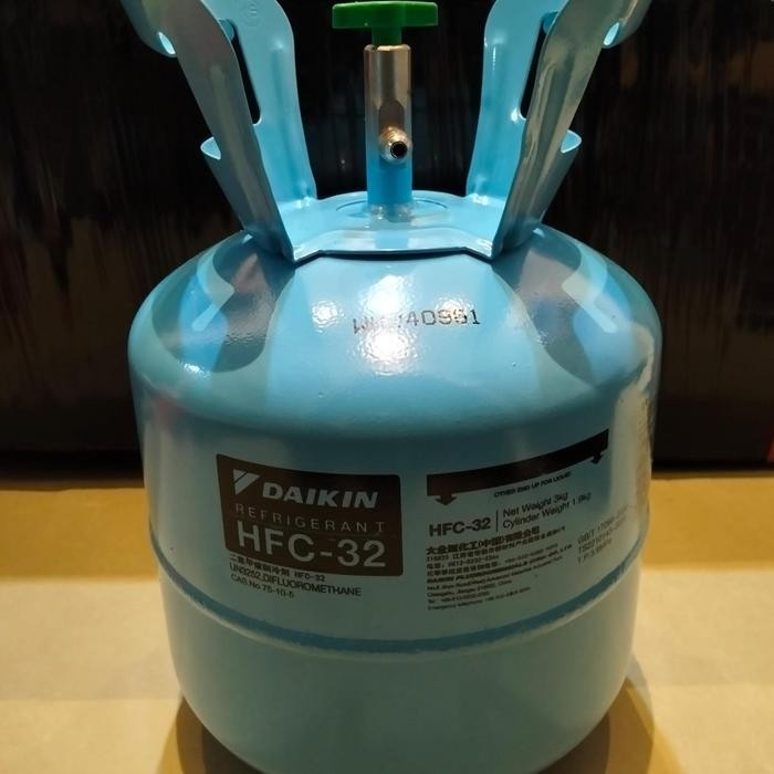 Jual Ready!! Tabung Kecil 3 Kg Kosong Freon R32 Daikin Bisa Di Isi Ulang | Shopee Indonesia