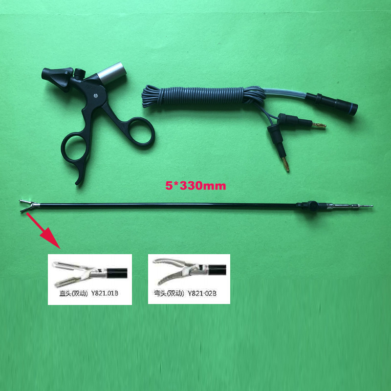 Jual BEST Reusable Laparoscopic Bipolar Coagulation Forceps Endoscopic ...