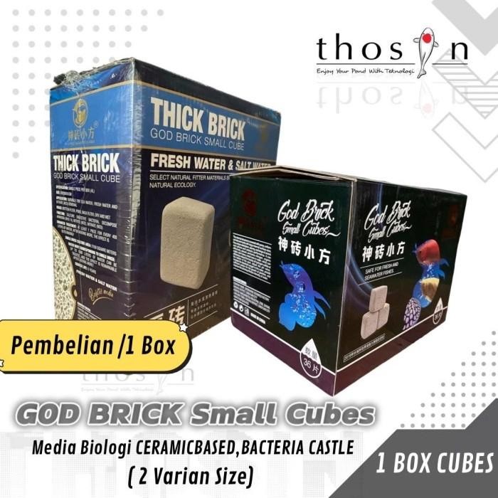Jual Media Biologi Marine Pure Bio Block Bioceramic Bacteria House GOD ...