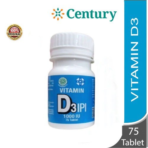 Jual IPI Vitamin D3 75 Tablet / Vitamin D3 / D3 | Shopee Indonesia